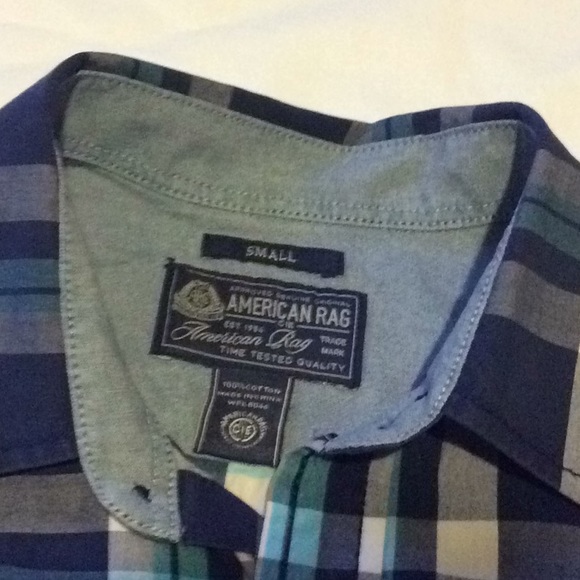 American Rag | Shirts | Mens Plaid Shirt | Poshmark